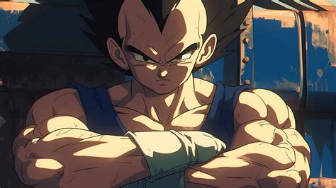 Dragon Ball Vegeta Fighting Spirit Wallpaper 4k Anime Wallpaper