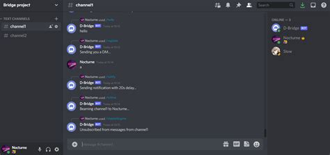Discord Bridge Devpost