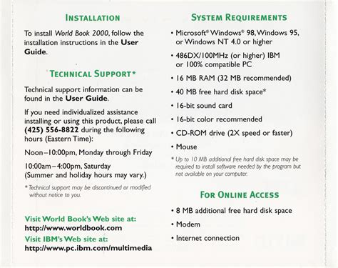 IBM World Book 2000 Millenium Multimedia Encyclopedia Deluxe Edition IBM Free Download