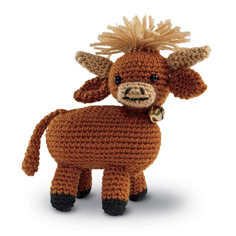 Intermediate Highland Cow Amigurumi Crochet Kit By Loops And Threads® Michaels