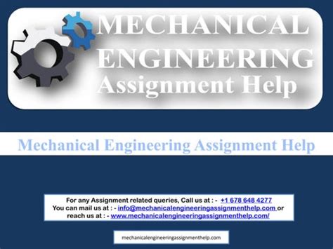Mechanical Engineering Assignment Help By Mechanical Engineering Assignment Help Issuu