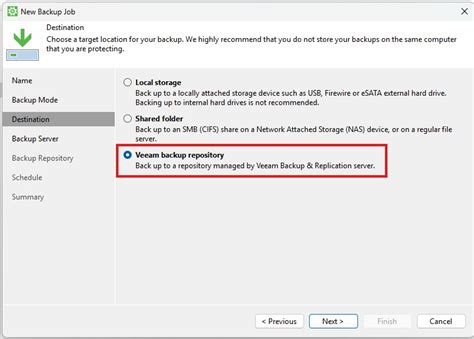 Veeam Windows Agent Installation Network Platforms Documentation