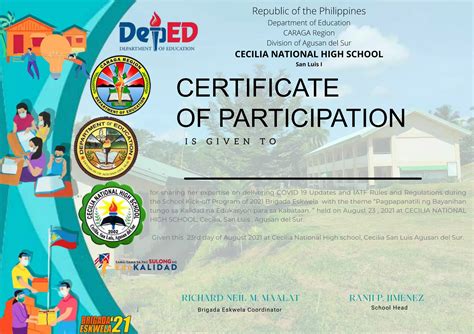 Gad Certificate Pptx