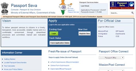 Passport Seva Application Form Printable Form 2024