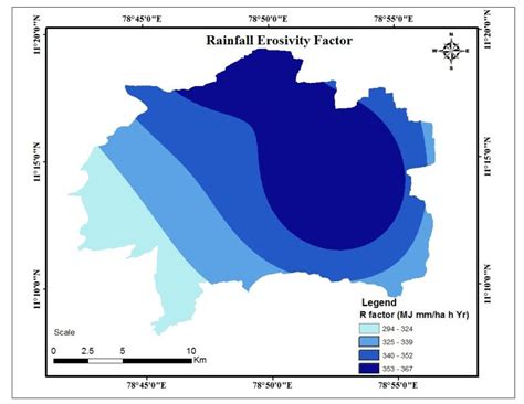 Rainfall Erosivity Factor R Download Scientific Diagram
