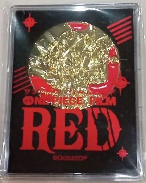 One Piece Film Red Limited Medal Luffy Shanks Uta Zoro Mugiwara Oda
