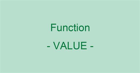 Excelのvalue関数の使い方｜文字列を数値に変換する｜office Hack