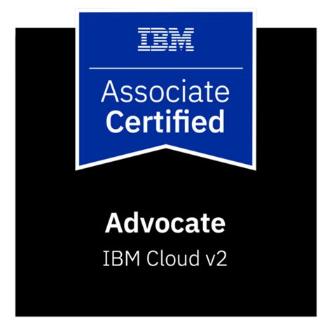 Ibm Certified Advocate Cloud V2 Credly