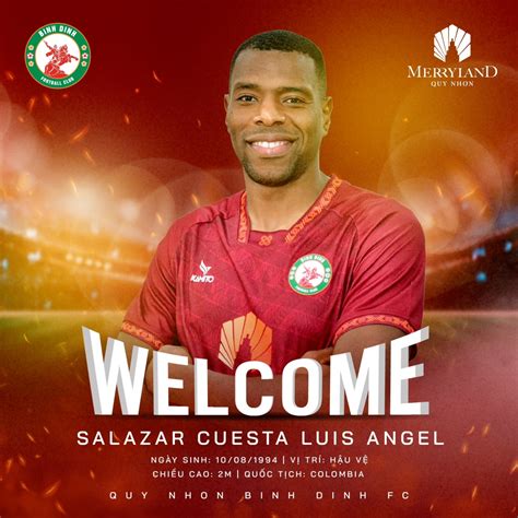 Clb Bình Định Bất Ngờ Thanh Lý Trung Vệ Colombia Cao 2m