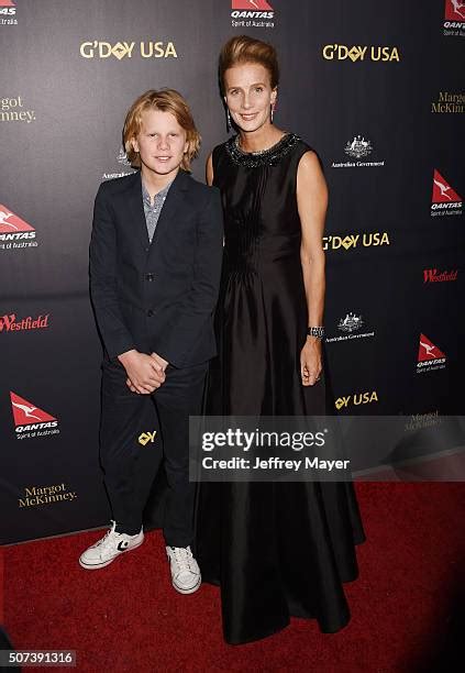 Rachel Griffiths And Son Banjo Photos And Premium High Res Pictures Getty Images