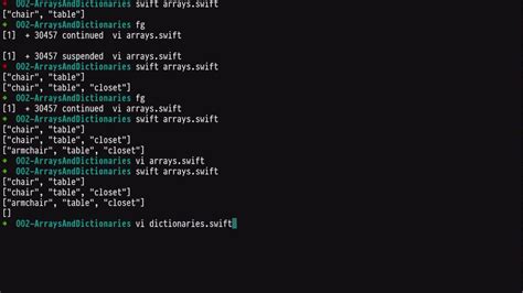 Swift 002 Arrays And Dictionaries YouTube