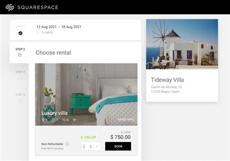 Squarespace Booking System For Vacation Rentals Lody