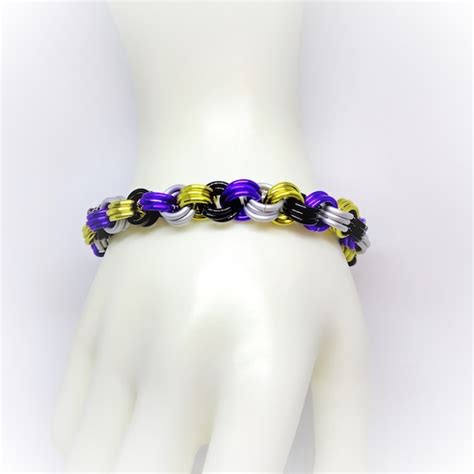Non Binary Bracelet Etsy
