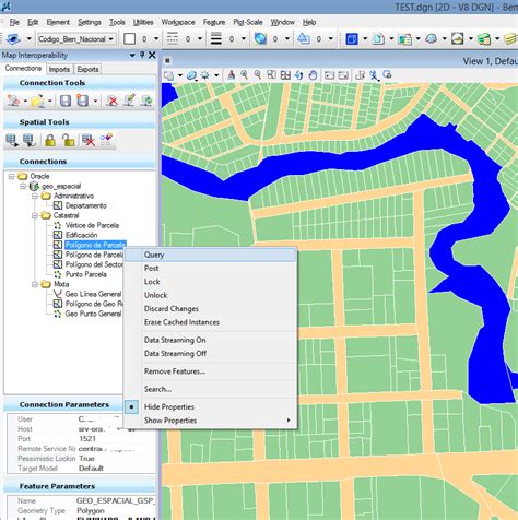 Access Oracle Spatial From Bentleymap Geofumed Gis Cad Bim Resources