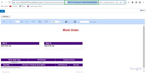 Execute Ssrs Report Using Javascript In Dynamics 365 Field Service Mobile App Microsoft