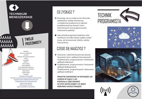 Technik Programista Technikum Menedżerskie