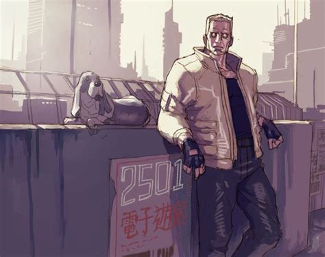 Batou Ghost In The Shell Drawn By Junny Danbooru