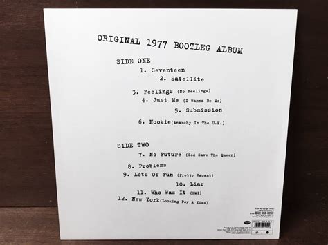 Sex Pistols Spunk Original Bootleg Album Lp Mercado Livre