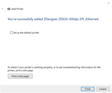 Printers Install A Network Printer On Windows 10 Using The Windows Installer