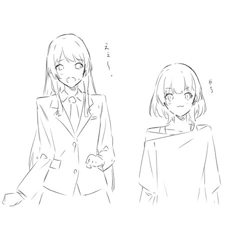 Chihaya Anon And Kaname Raana Bang Dream And 1 More Drawn By Kanade