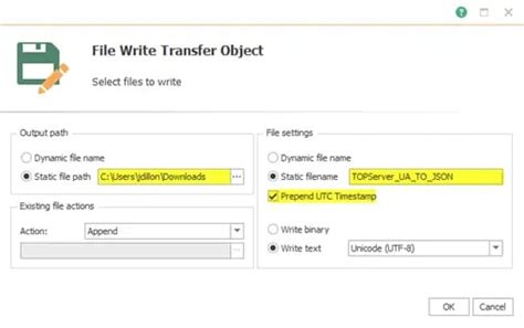 Using Opc Router To Log Opc Data To Json Files Without Code