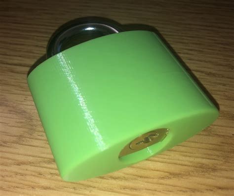 Ergonomic Master Lock 150 Holder 3d Printed Rlockpicking