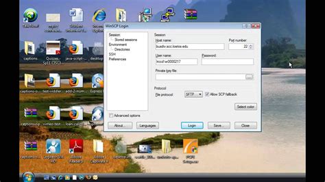 Configure Winscp 6 Youtube