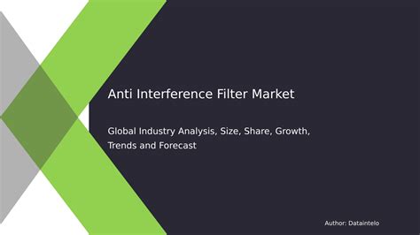 Anti Interference Filter Market Report Global Forecast From 2025 To 2033