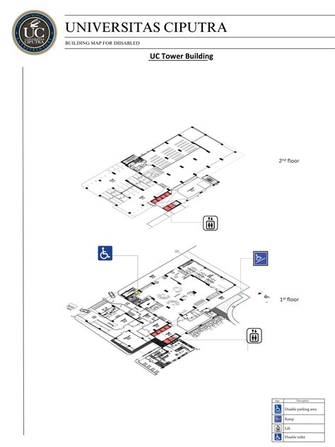 BUILDING MAP FOR DISABLED8 Universitas Ciputra