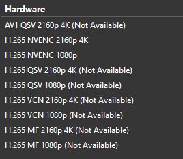 NVEnc AV1 Support Issue 4605 HandBrake HandBrake GitHub