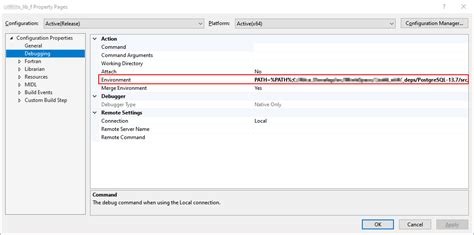 C Debugging Cmake Visual Studio Project With Path Environment Set By Vs Debugger Environment