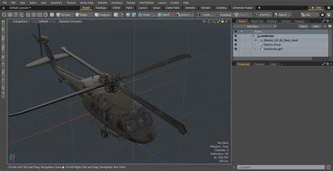 시코 르 스키 Uh 60 블랙 호크 미군 유틸리티 헬리콥터 3d 모델 149 3ds C4d Fbx Ma Obj Max Unknown Free3d