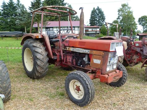 International 644 am 12.09.2015 auf dem Schleppertreffen in Gusenburg ...