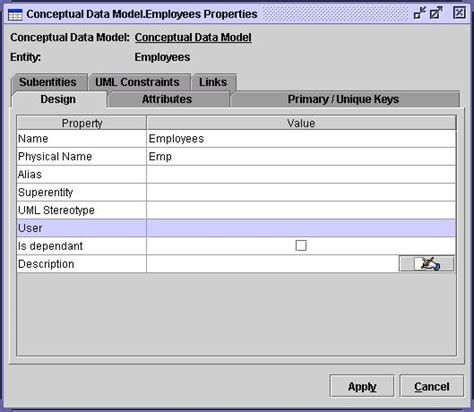 Adding Entities And Attributes