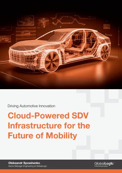 Driving Automotive Innovation Cloud Powered Sdv Infrastructure For The Future Of Mobility
