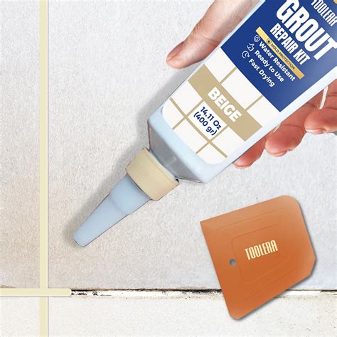 Tile Grout Repair Paste With Spatula 1411 Oz 400 Gr Grout Filler