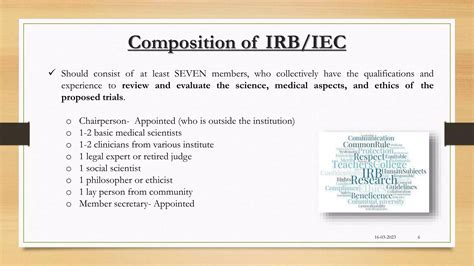 Institutional Review Board Irb By Mr Rushikesh Shinde Pptx