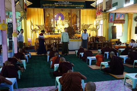 ဘိုကလေးမြို့နယ်တွင် ၄၅ ကြိမ်မြောက် ပရိယတ္တိသာသနပါလ စာမေးပွဲကျင်းပ