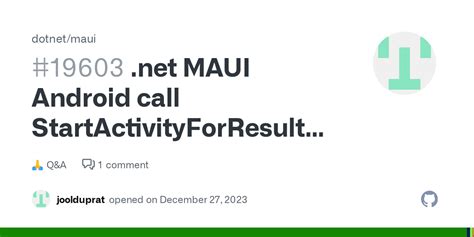 Net Maui Android Call Startactivityforresult Synchronously And Wait