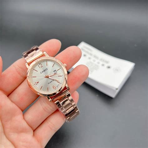 ใหม่ล่าสุด นาฬิกา Casioนาฬิกาข้อมือผู้หญิงคาสิโอ สุดฮิต นาฬิกาแฟชั่นหญิง งานมีวันที่ใช้งานได้