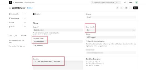 Condition Invalid Error Frappe Hr Frappe Forum