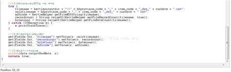 Kettle变量和自定义java代码的实例应用kettle Java代码 Csdn博客