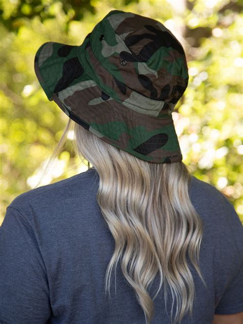 Camo Bucket Hat Mountain Vibez