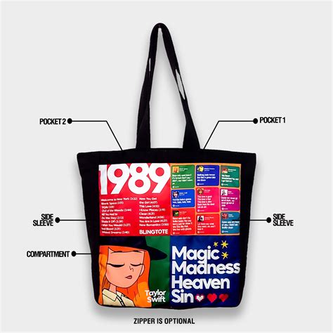 1989 Taylor Swift Patch Totebag