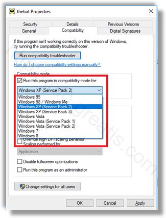 How To Change Compatibility Mode Settings For Apps In Windows Windows Tips Tricks Hacks