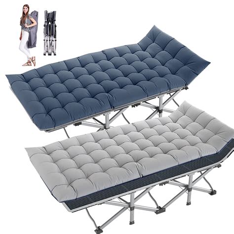 Buy Barbella Folding Camping Cots For Adults Portable Ing Cot Foldable Outdoor Bed With Carry