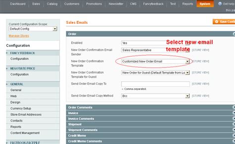 Customize New Order Email Template In Magento ~ Web Speaks
