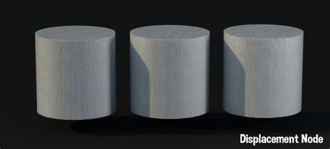 Bump Node Vs Displacement Node Bump Only Materials And Textures