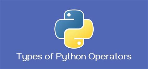 Florin Lungu On Linkedin Types Of Operators In Python A Beginner Friendly Guide