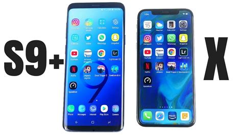 Iphone X Vs Samsung Galaxy S Plus Mobile Phones Review